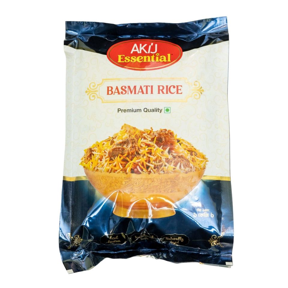 Akij Essential Premium Basmati Rice 1kg delivery in Bangladesh | foodpanda