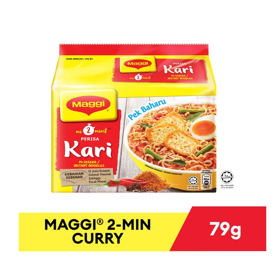 MAGGI 2-MINUTE Curry 5x79g delivery near you | foodpanda Malaysia