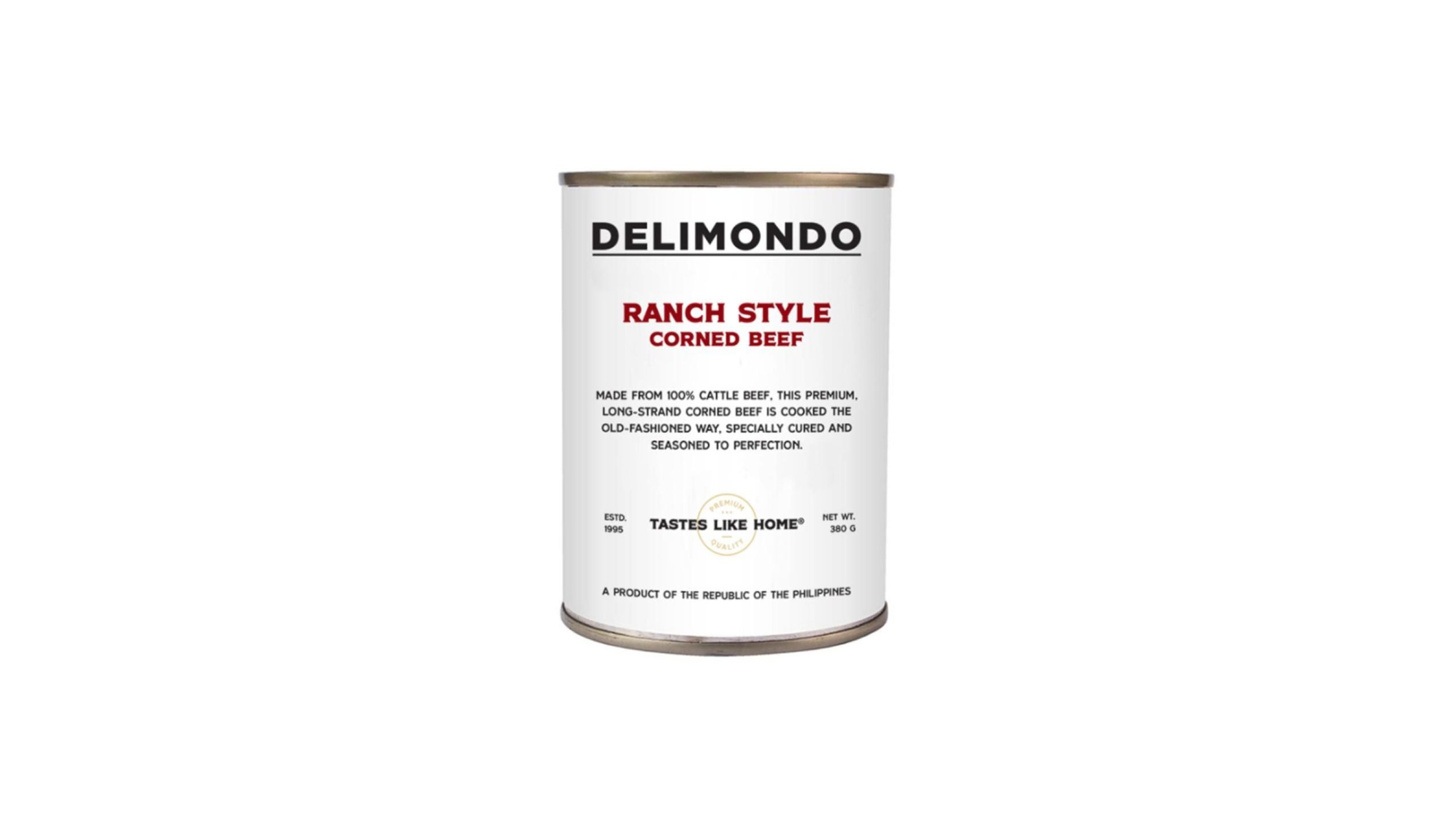 Delimondo Ranch Style Corned Beef 380g delivery in the Philippines ...