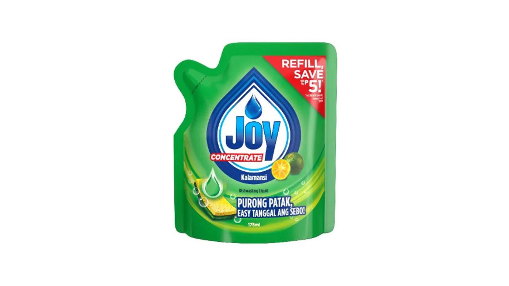 Joy Dishwashing Liquid Kalamansi Refill 165ml delivery in the ...