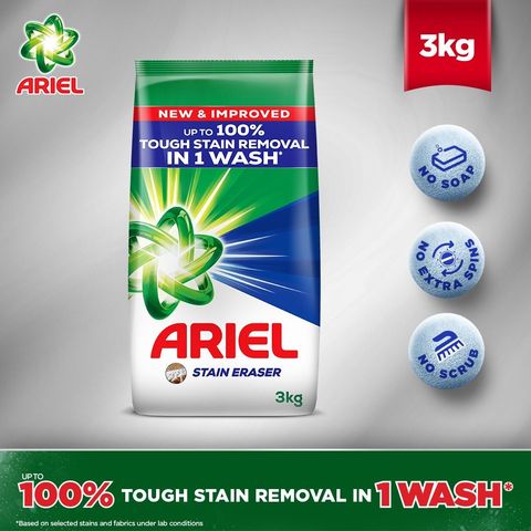 Ariel Detergent Washing Powder Original 3kg delivery near you ...