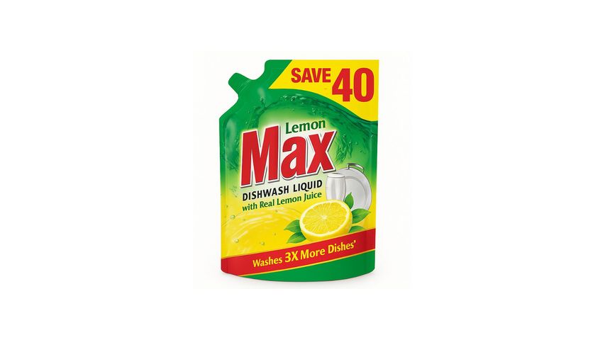 Lemon Max Lemon Dishwash Liquid 450ml delivery near you | foodpanda ...