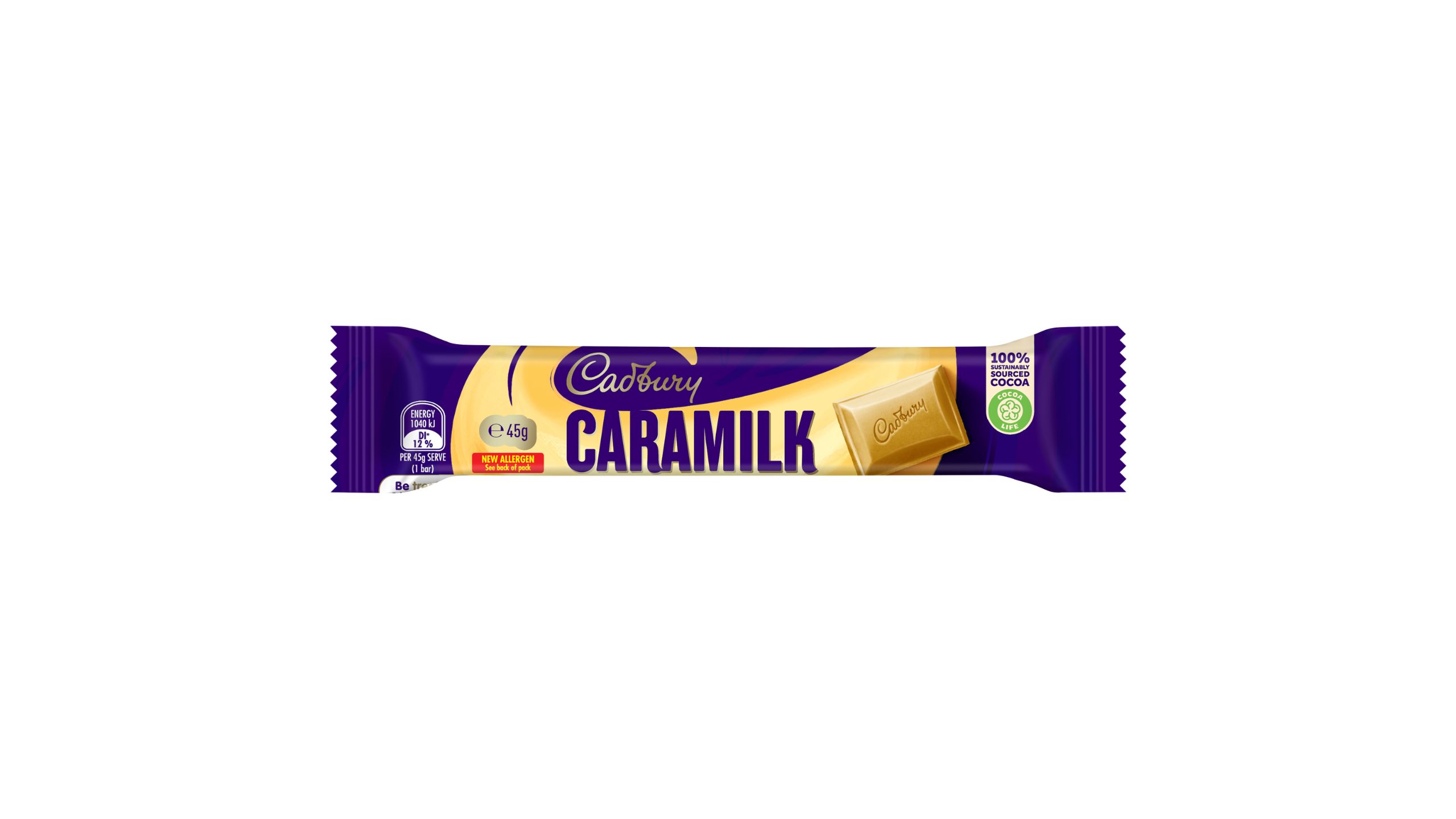 Cadbury Dairy Milk Caramilk Chocolate Bar 45g delivery near you in ...