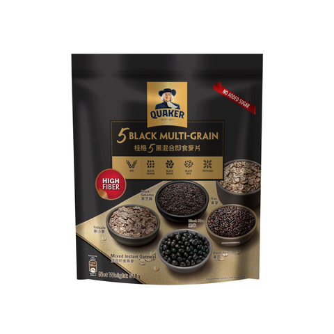 Quaker Oats 5 Black Multigrain Mixed Instant Oatmeal 518g delivery near ...