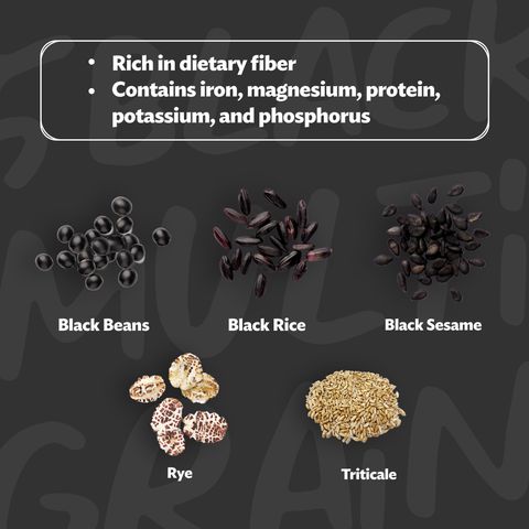 Quaker Oats 5 Black Multigrain Mixed Instant Oatmeal 518g delivery near ...