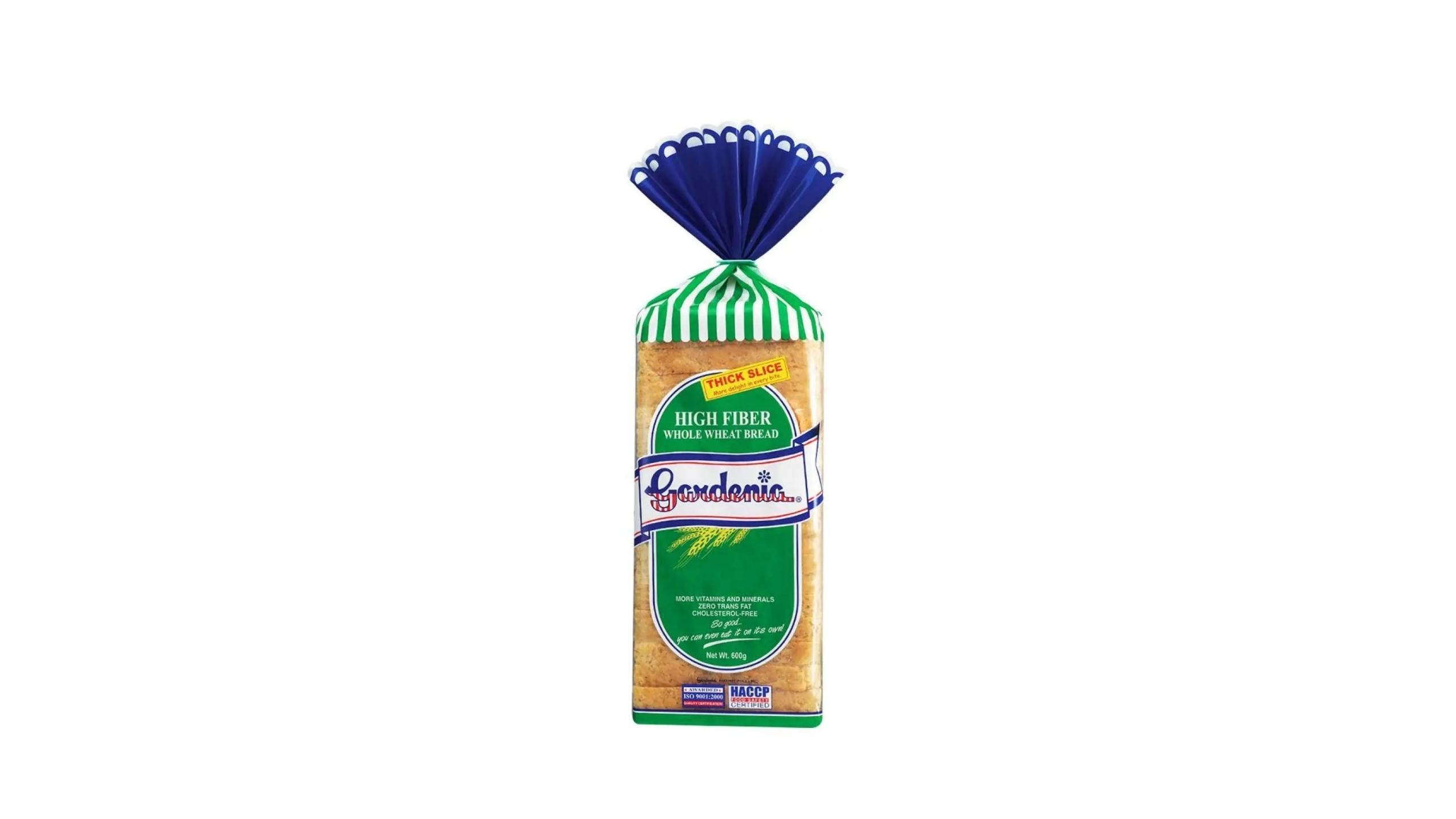 Gardenia High Fiber Wheat Bread 600g Thick Slice delivery in the ...