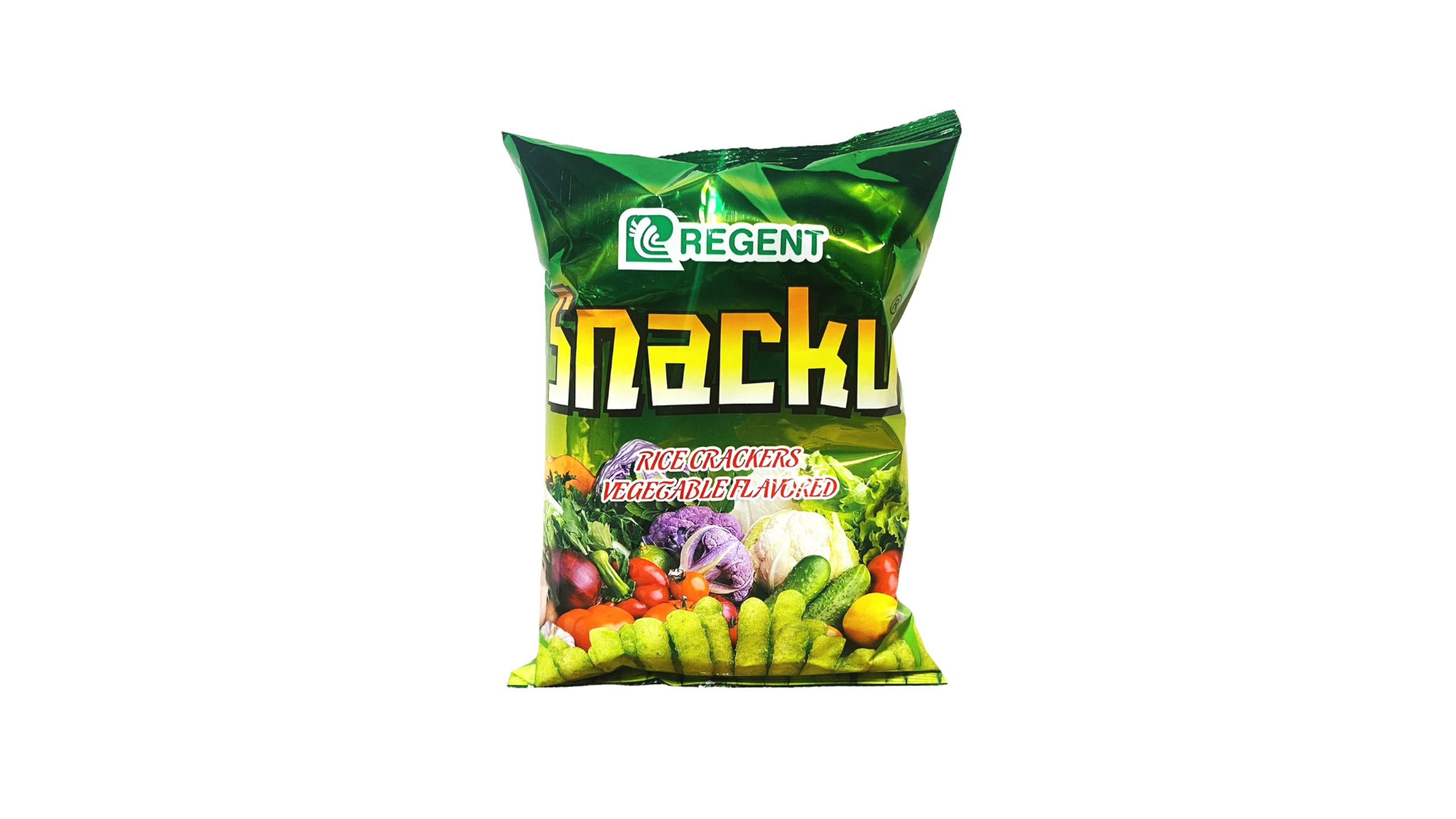 Regent Snacku Rice Crackers Vegetable Flavored 60g delivery in the ...
