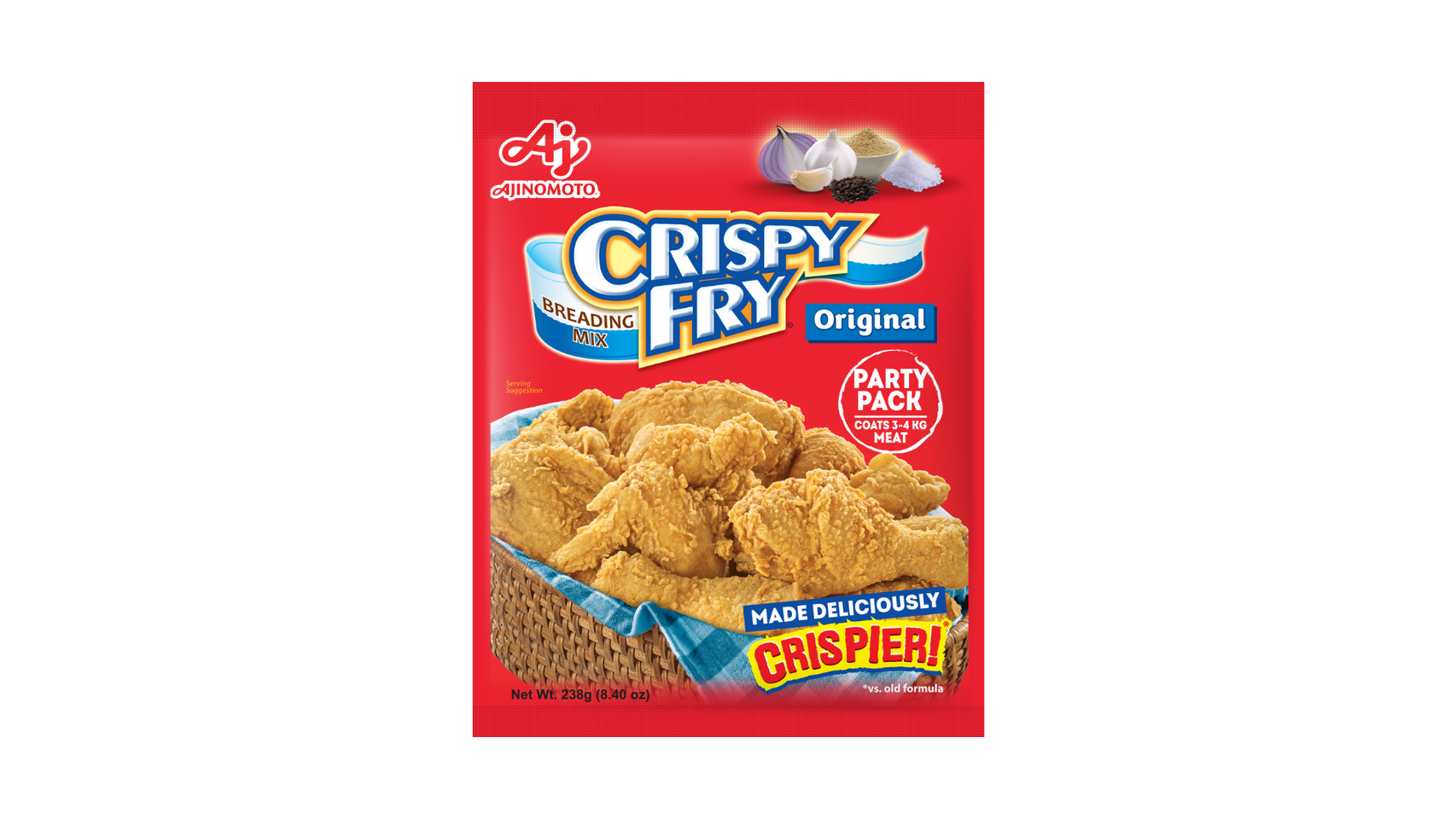 Crispy Fry Original 238g delivery in the Philippines | foodpanda