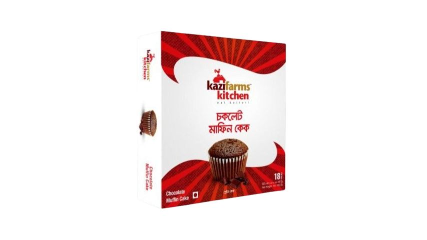 Kazifarms Kitchen Chocolate Muffin Cake Box (17 Pieces) 272g delivery ...
