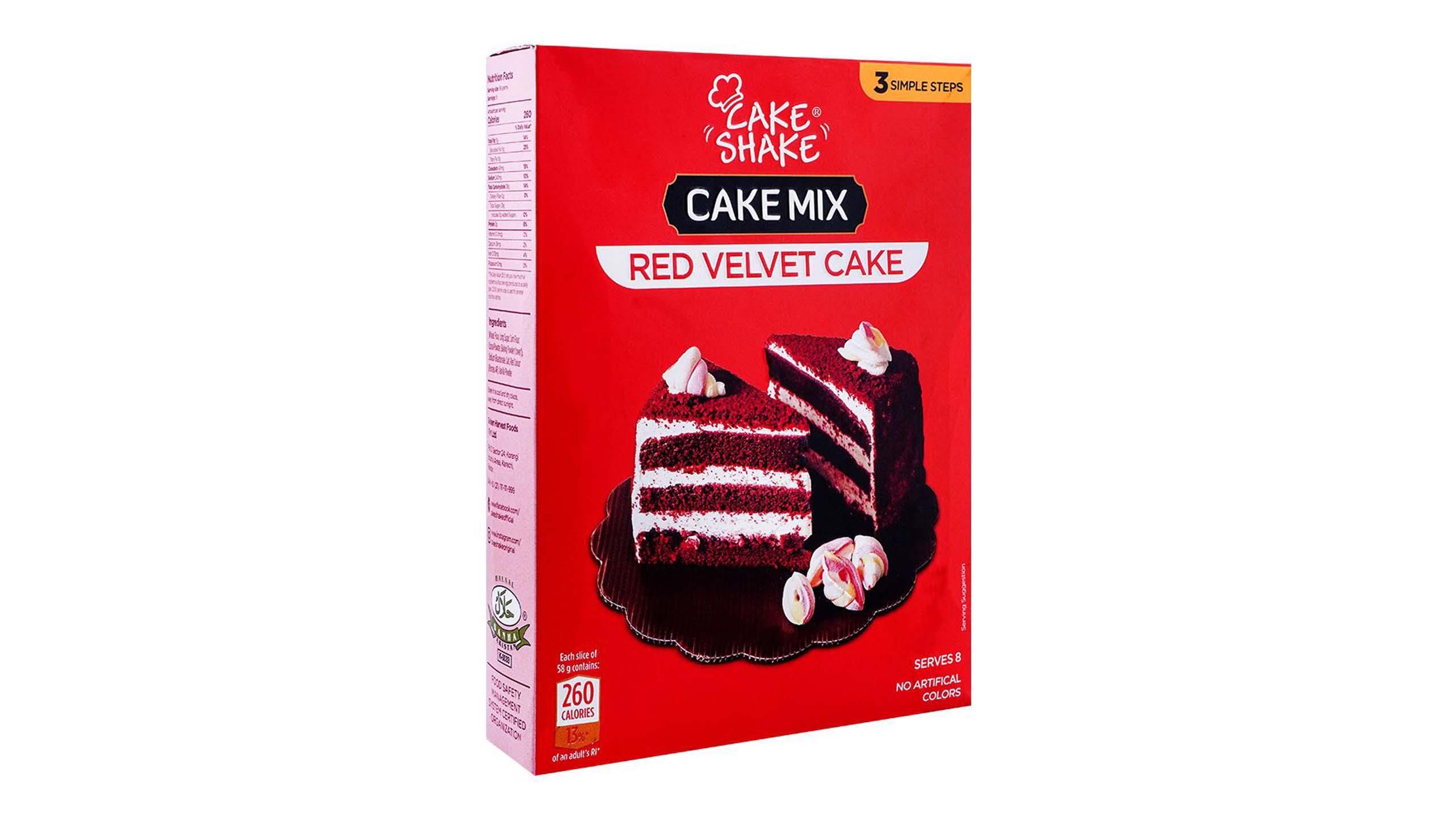 Cake Shake Cake Mix Red Velvet 450g delivery near you | foodpanda Pakistan